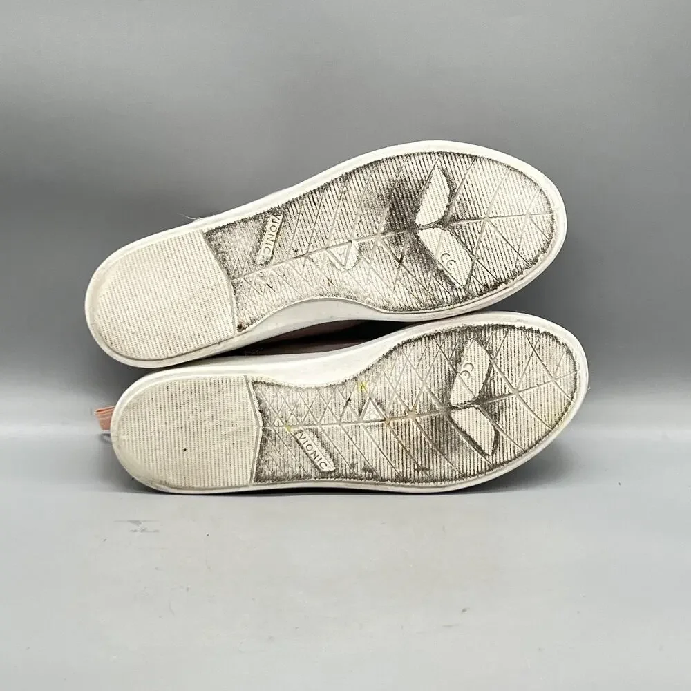 Vionic | Shoes | Vionic Shoes Womens 85 Gray Canvas Beach Pismo Lace Up ...